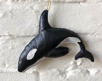 Orca Ornament | Etsy