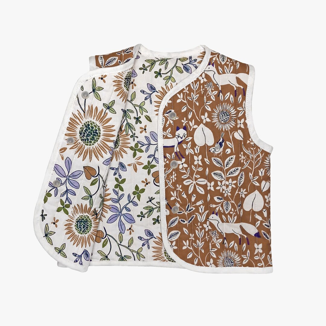 Kids Vest Pattern to Complete an Kids' Outfit. Get a Baby Vest Sewing ...