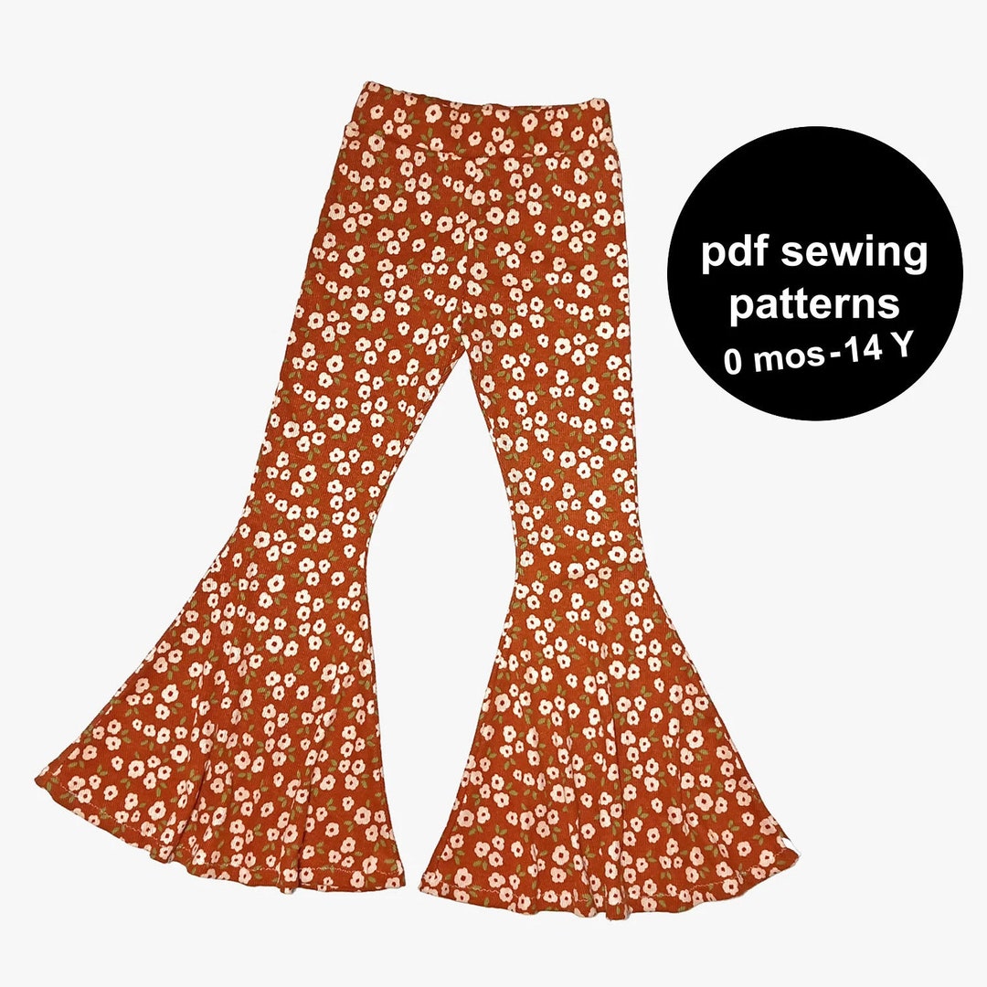 Baby Bell Bottom Pattern for Kids From 0 Months to 14 Years. Get the ...