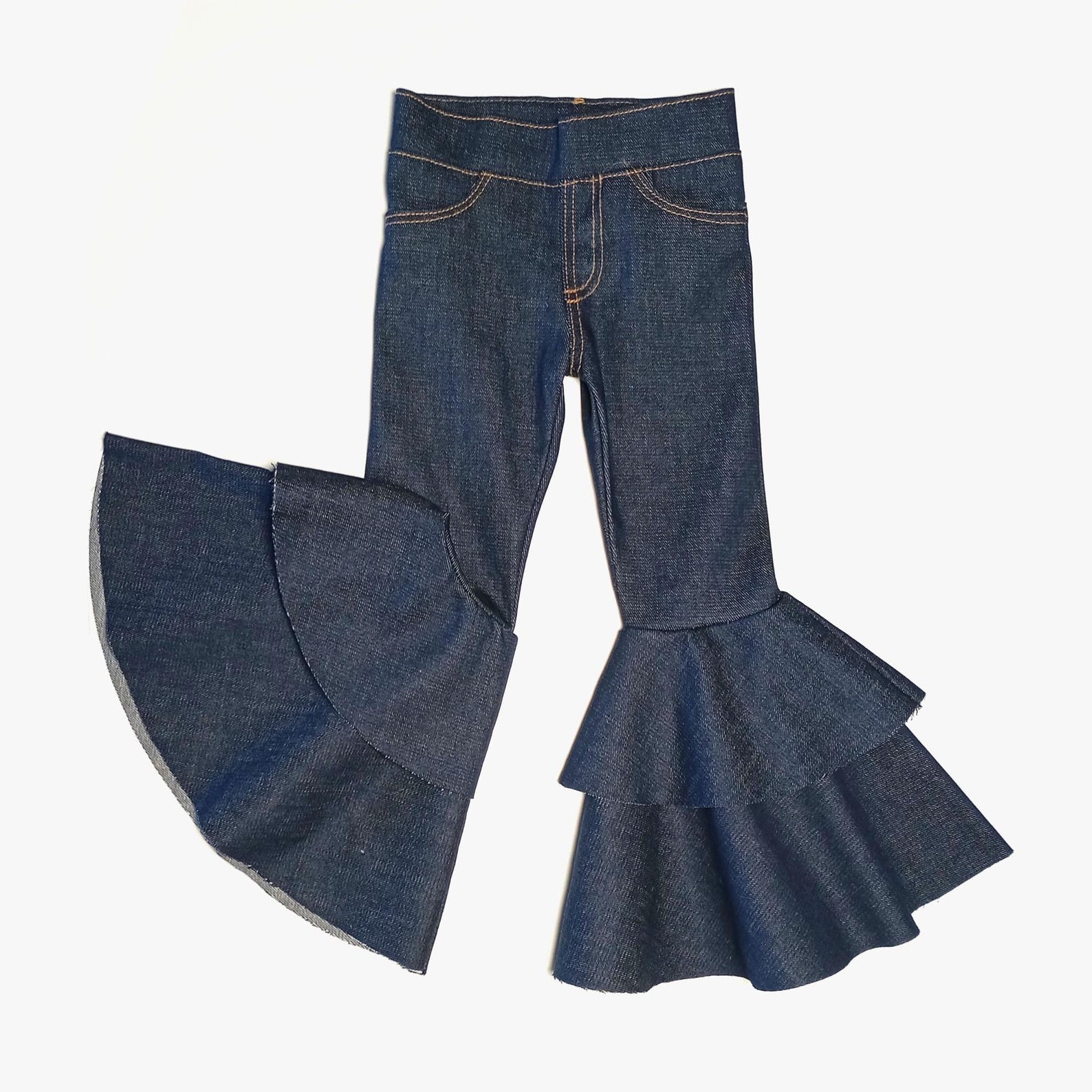 Bell Bottom Leggings Sewing Pattern PDF: Kids Sizes 0M-14Y - Etsy