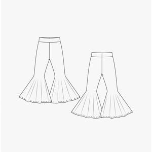 Kids Bell Bottom Sewing Patterns for Kids From 0 Months to 14 Years ...