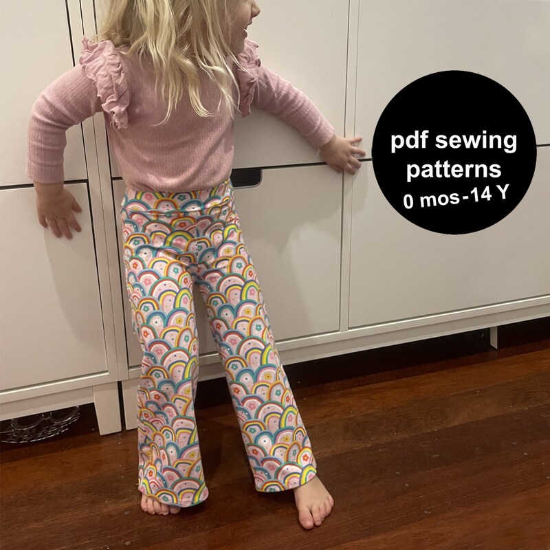 Girls Pants Pattern - Etsy