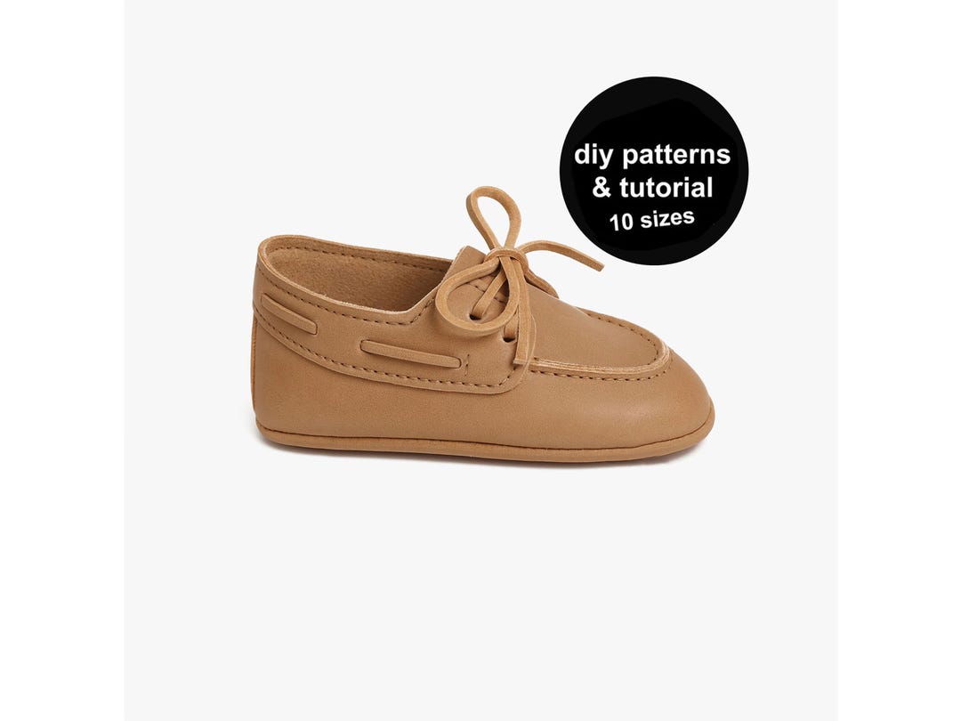 Baby Booties Sewing Pattern (PDF): DIY Baby Shoes & Soft Boots for ...
