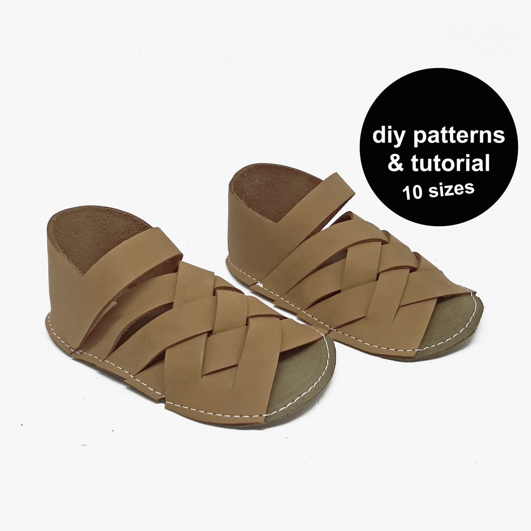 Super Cute Baby Shoe Sewing Pattern for the Best Baby Shoe Made ...