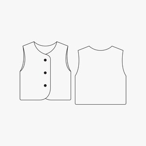 Vest Sewing Patterns for Babies and Kids. Make a Baby Vest With This ...