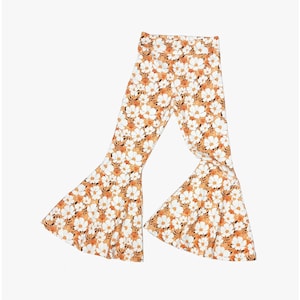 Kids Bell Bottoms Sewing Pattern (PDF): Flare Leggings, Sizes 0 Months ...