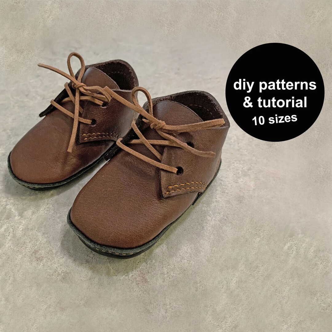 Baby Bootie Sewing Pattern for Sewing Baby Shoes. Grab This Baby Shoe ...