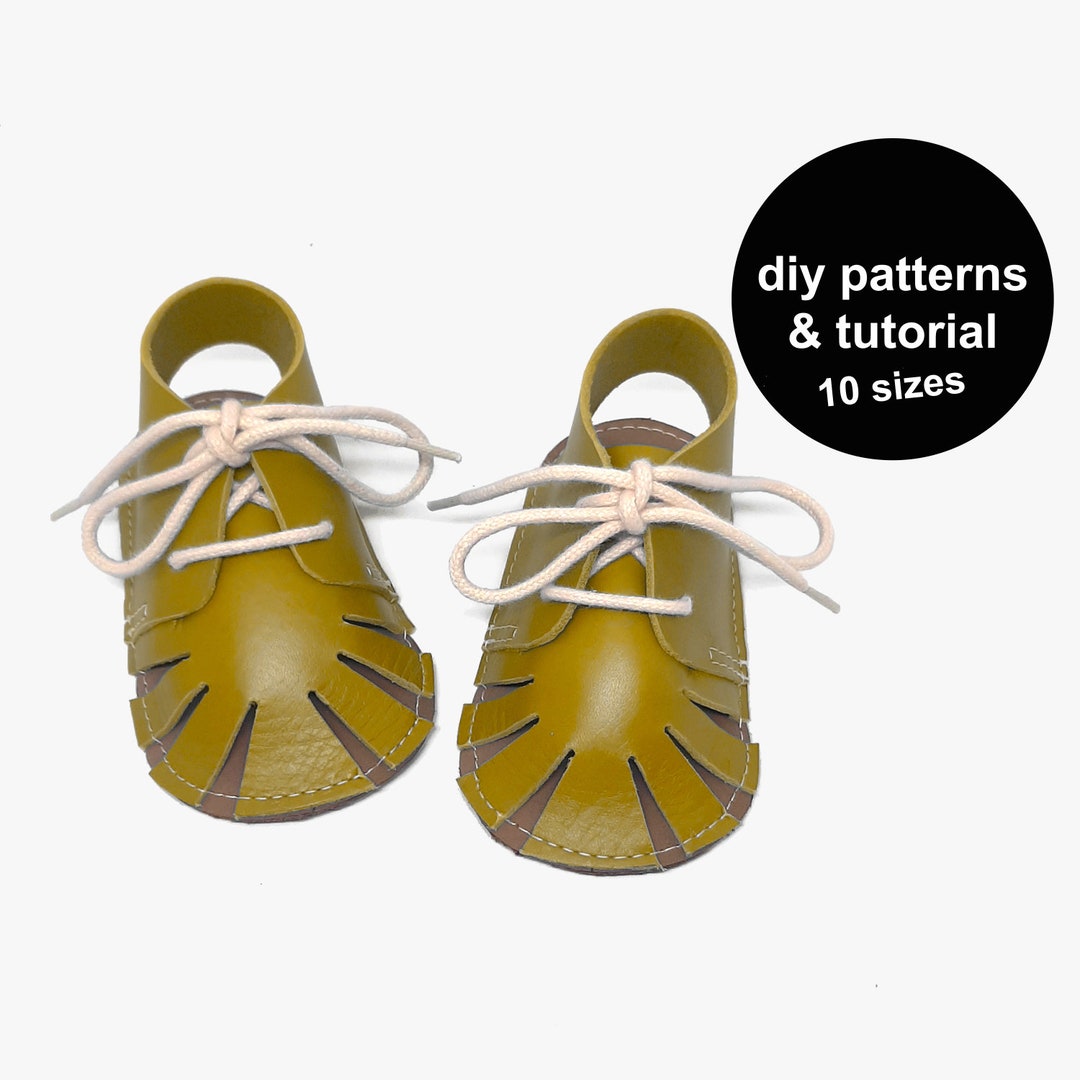Baby Shoe Patterns With PDF Tutorials. These Baby Bootie Patterns Are ...
