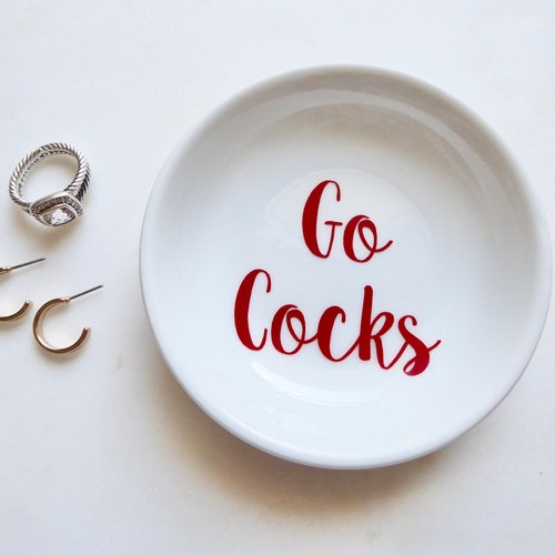 South Carolina Gamecocks Ring Adjustable University of - Etsy