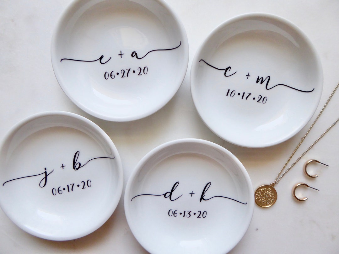 Engagement Ring Dish, Wedding Ring Dish, Engagement Gift, Just Engaged ...