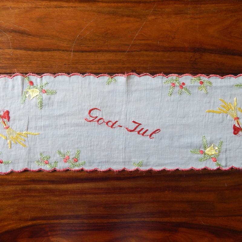 Swedish Table Runner - Etsy