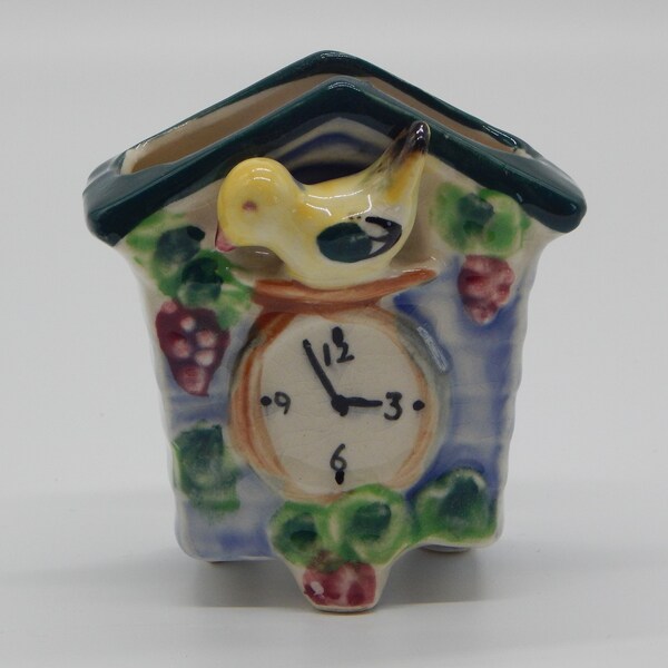 Birdhouse Clock - Etsy