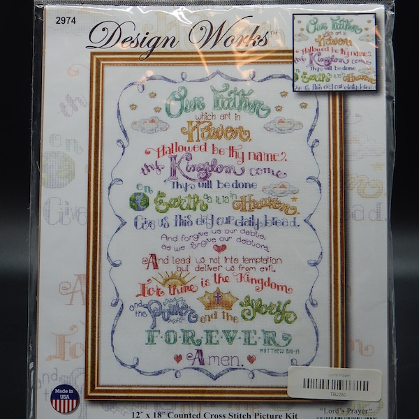 Lord’s Prayer Cross Stitch Patterns - Etsy