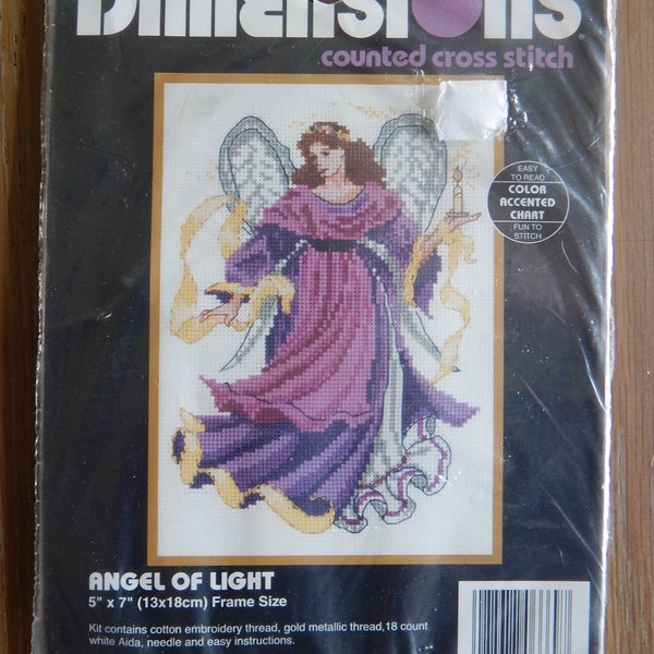 Angel of Light Cross Stitch - Etsy