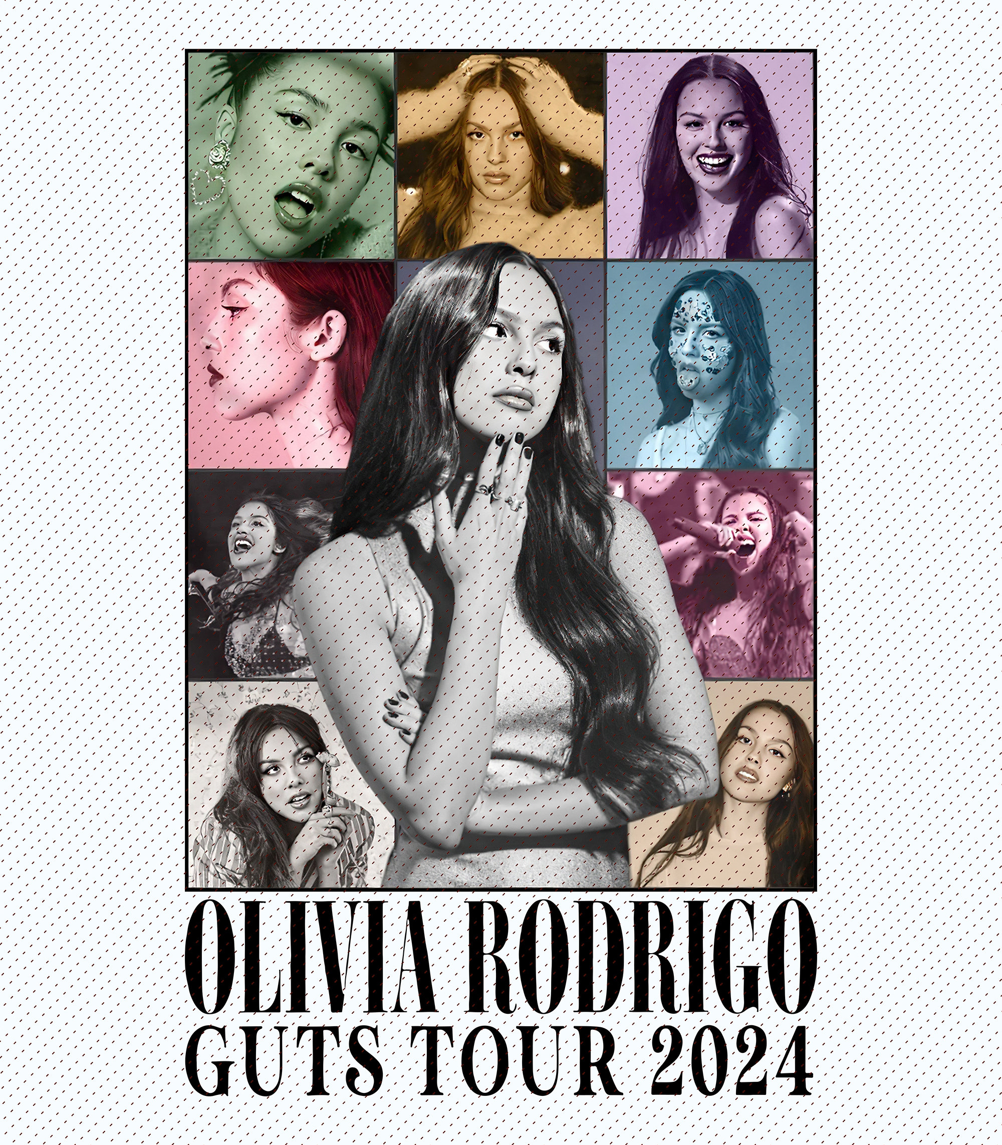 Olivia Rodrigo Guts Png, Olivia Rodrigo Guts Merch, Guts Tour 2024 Png ...