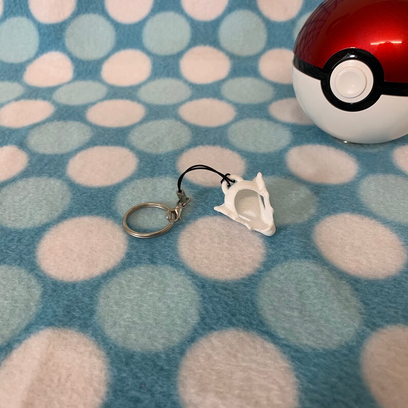 3D Printed Pokémon Cubone Skull Mask Keychain - Etsy