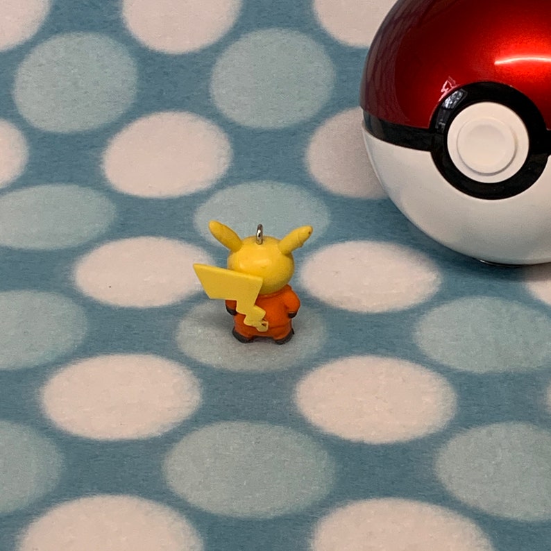 Pikachu in Team Flare Uniform Pokemon Figure Ornament or Cell - Etsy