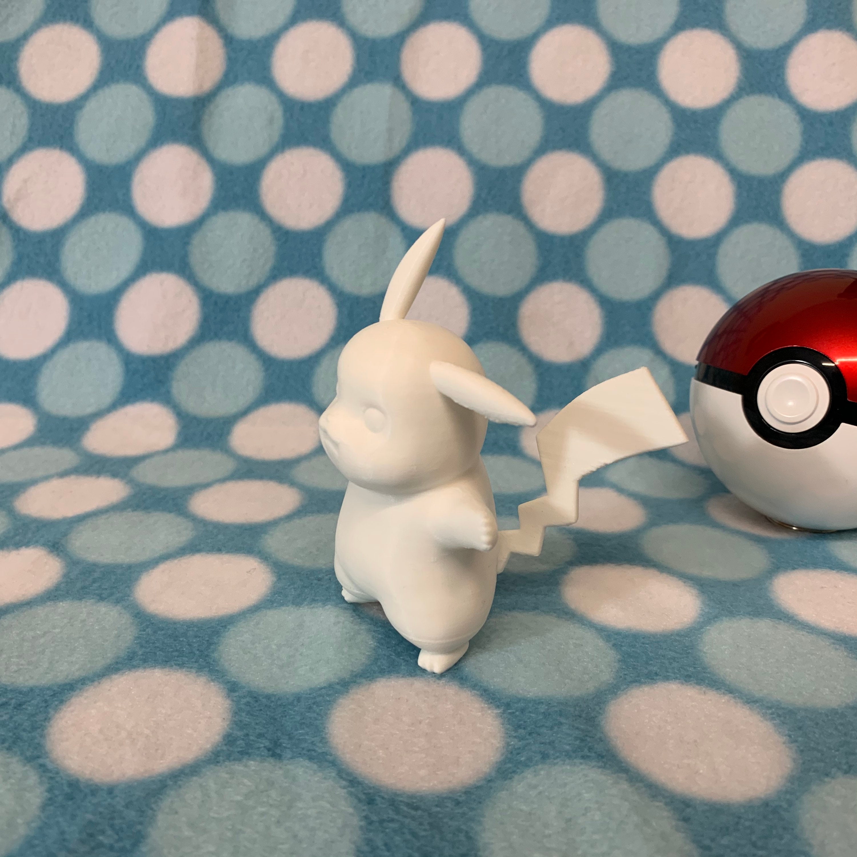 3D Printed Pokémon Pikachu Paint It Yourself - Etsy