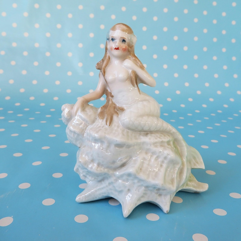 Mermaid Figurine - Etsy