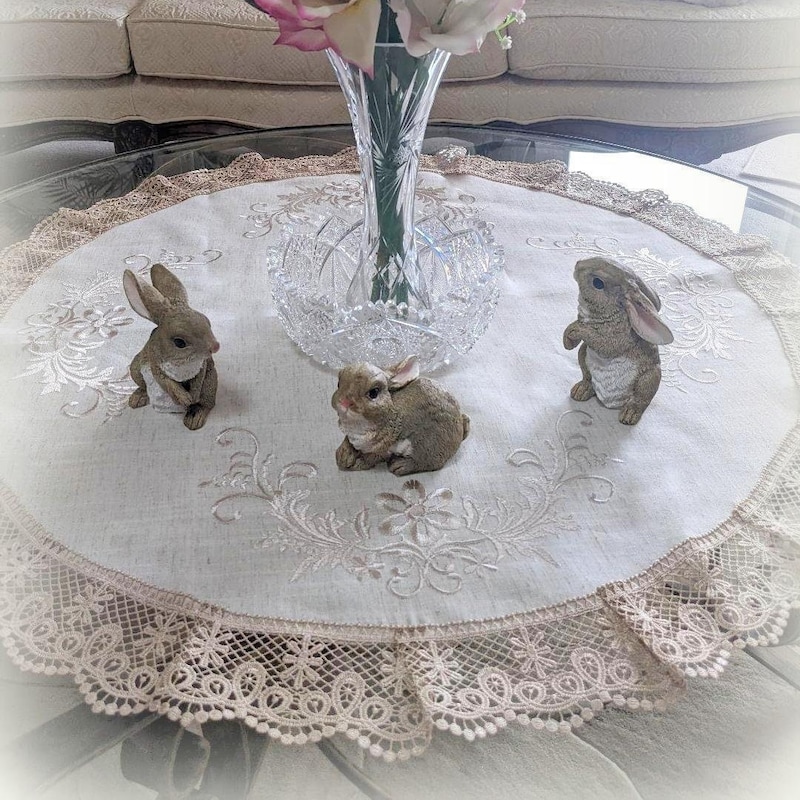 Round Table Topper - Etsy