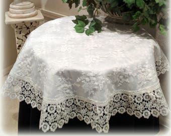 Round table topper | Etsy