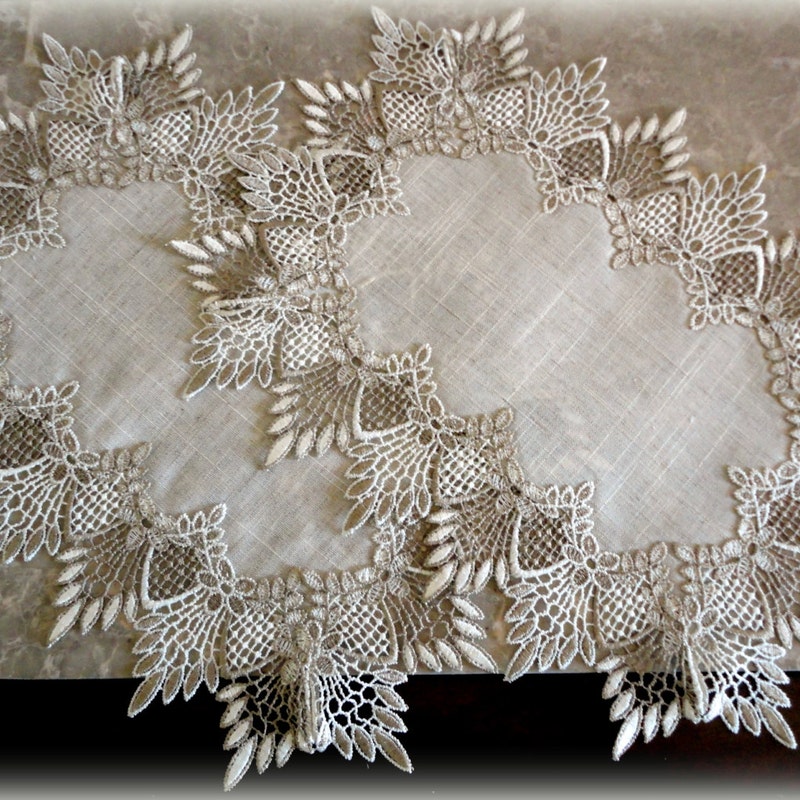 European Lace Placemats - Etsy