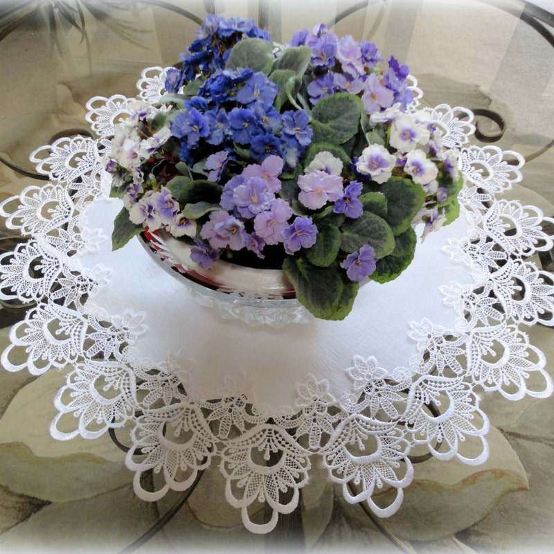 Lace Chair Doilies Set - Etsy