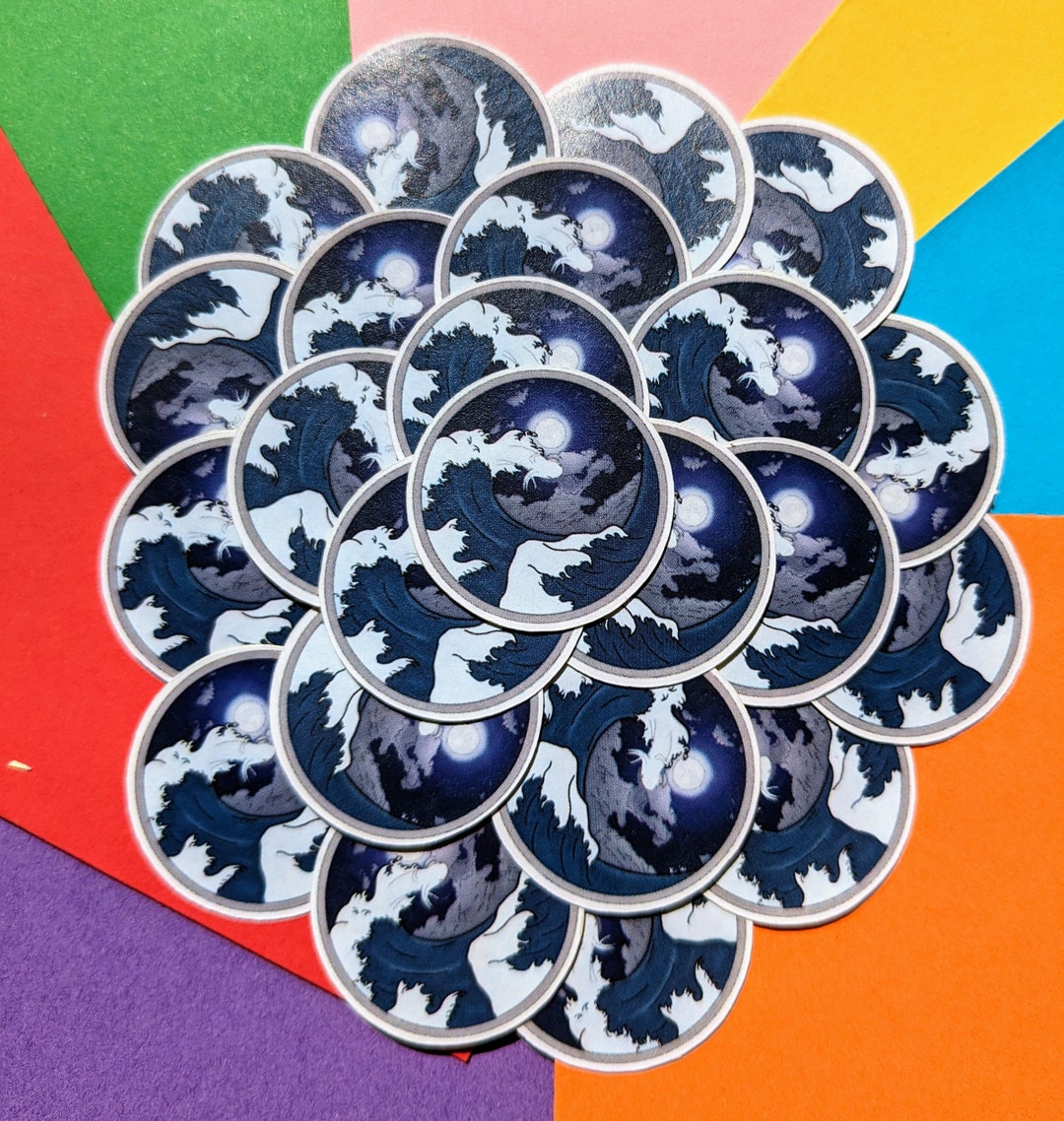 Axolotl Wave (2 per Pack) - Etsy