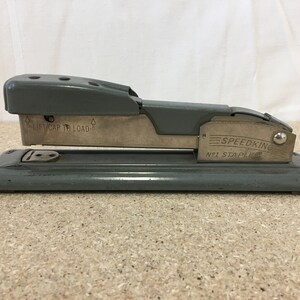 Vintage Speedking No. 1 Stapler Made in U.S.A. Speed Products Co. Inc ...