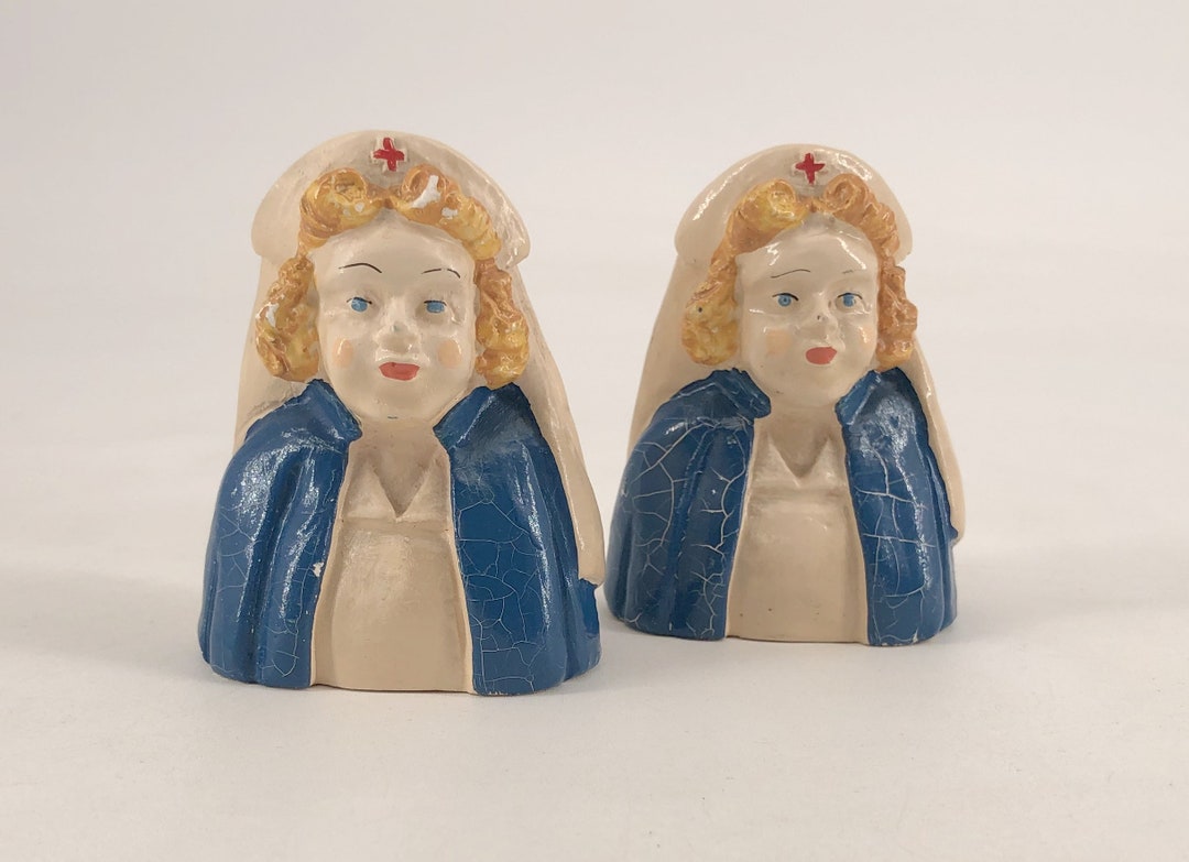 Vintage Mid Century WWII Nurse Medical Design Pottery Ceramic - Etsy