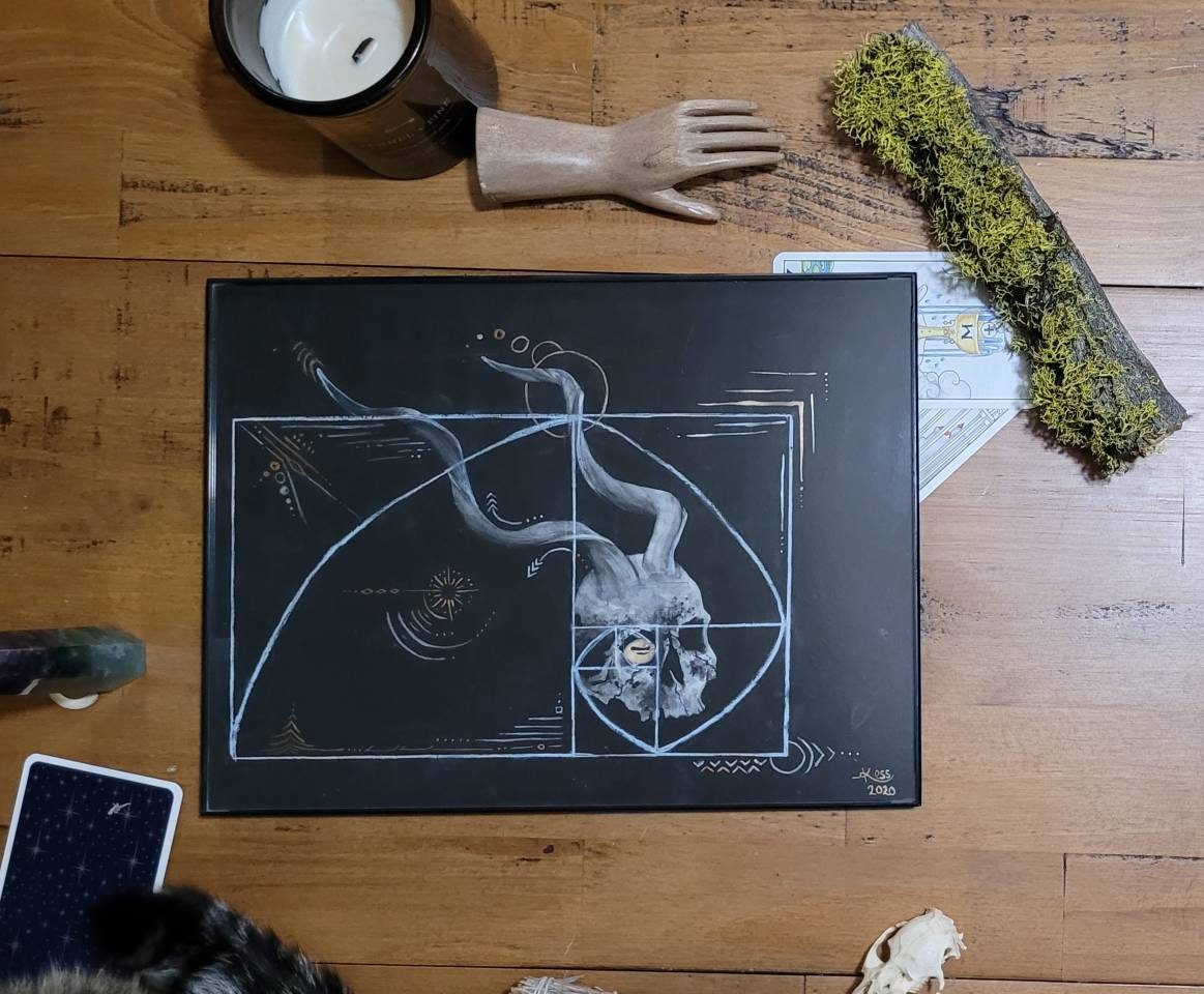 Human Kudu Skull Print - Etsy