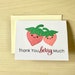 Thank You Berry Much Strawberry Greeting Card | Berries Pun Card | Cute ...