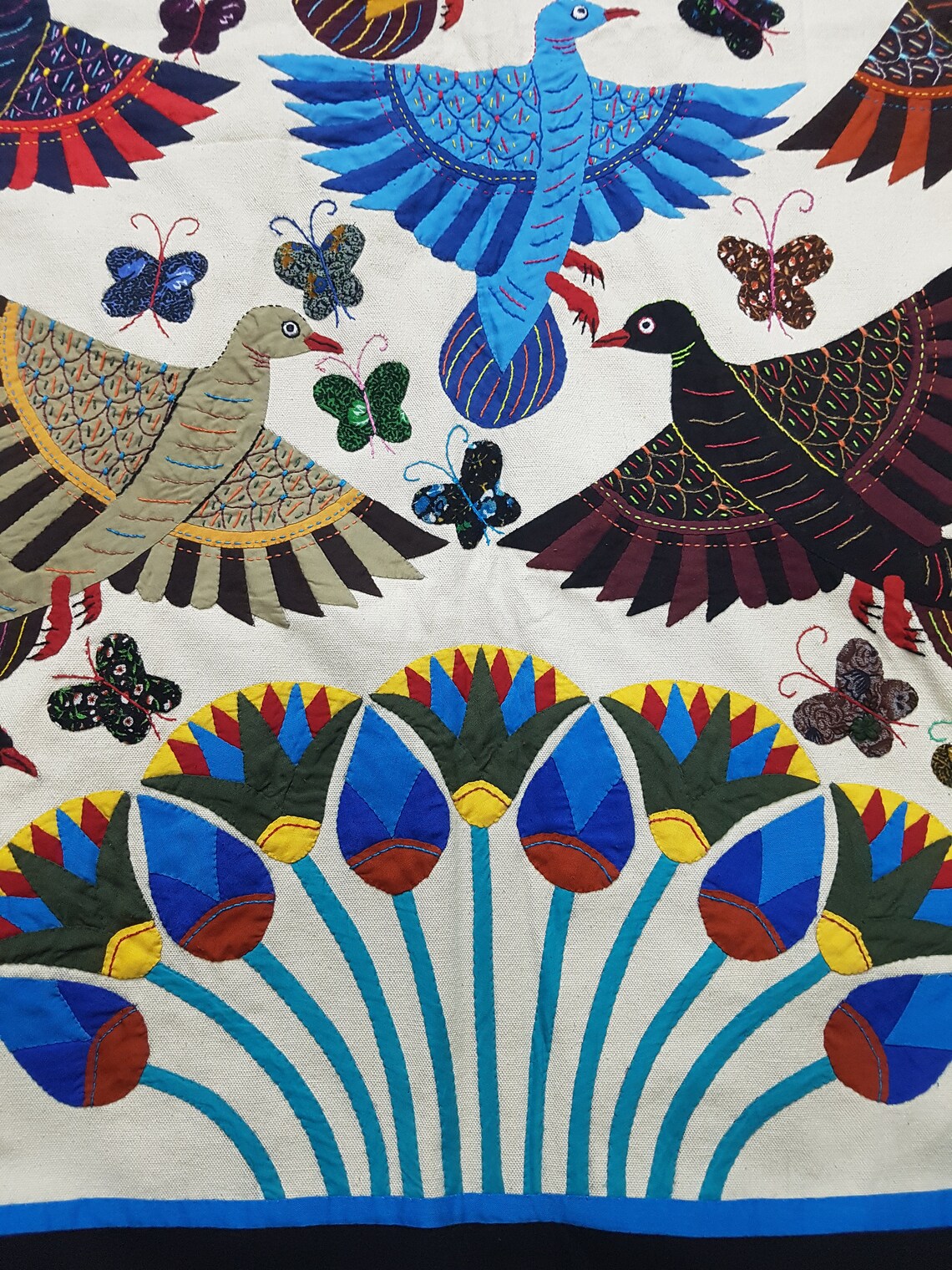 Fabulous and Ancient Floral Ducks W Awesome Butterflies Design-master ...