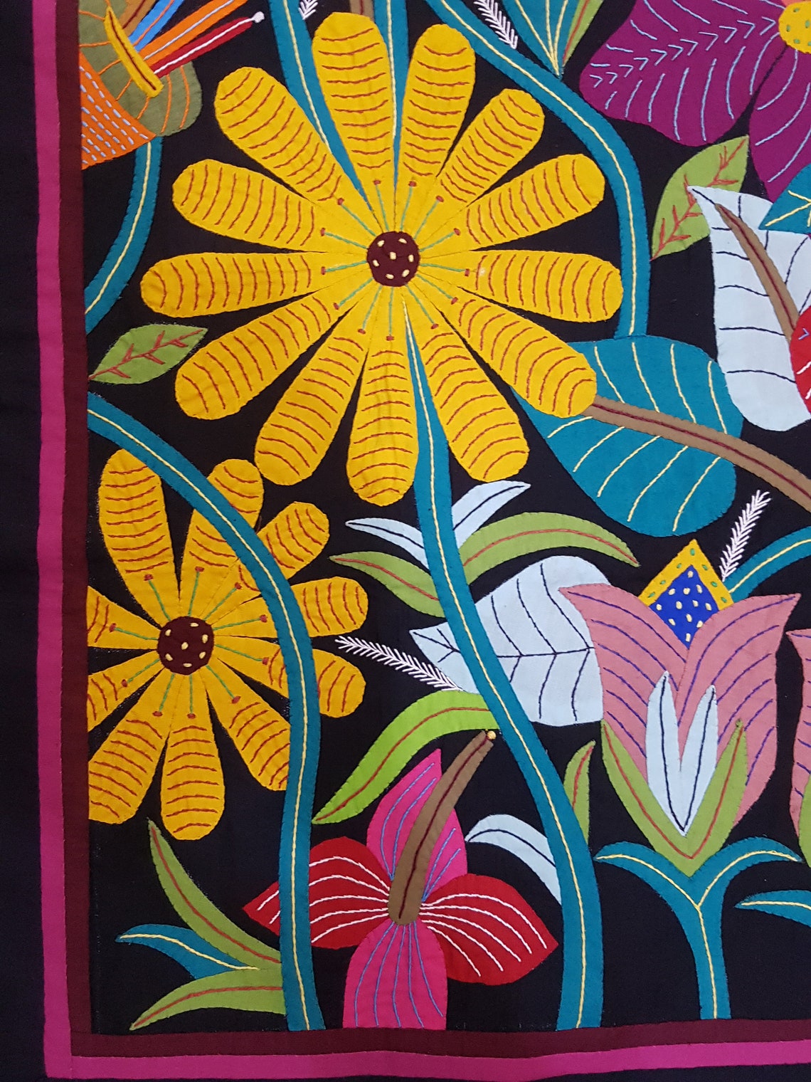A Fantastic Floral Piece by Gamal Kolthoma, This Exquisite Piece in ...