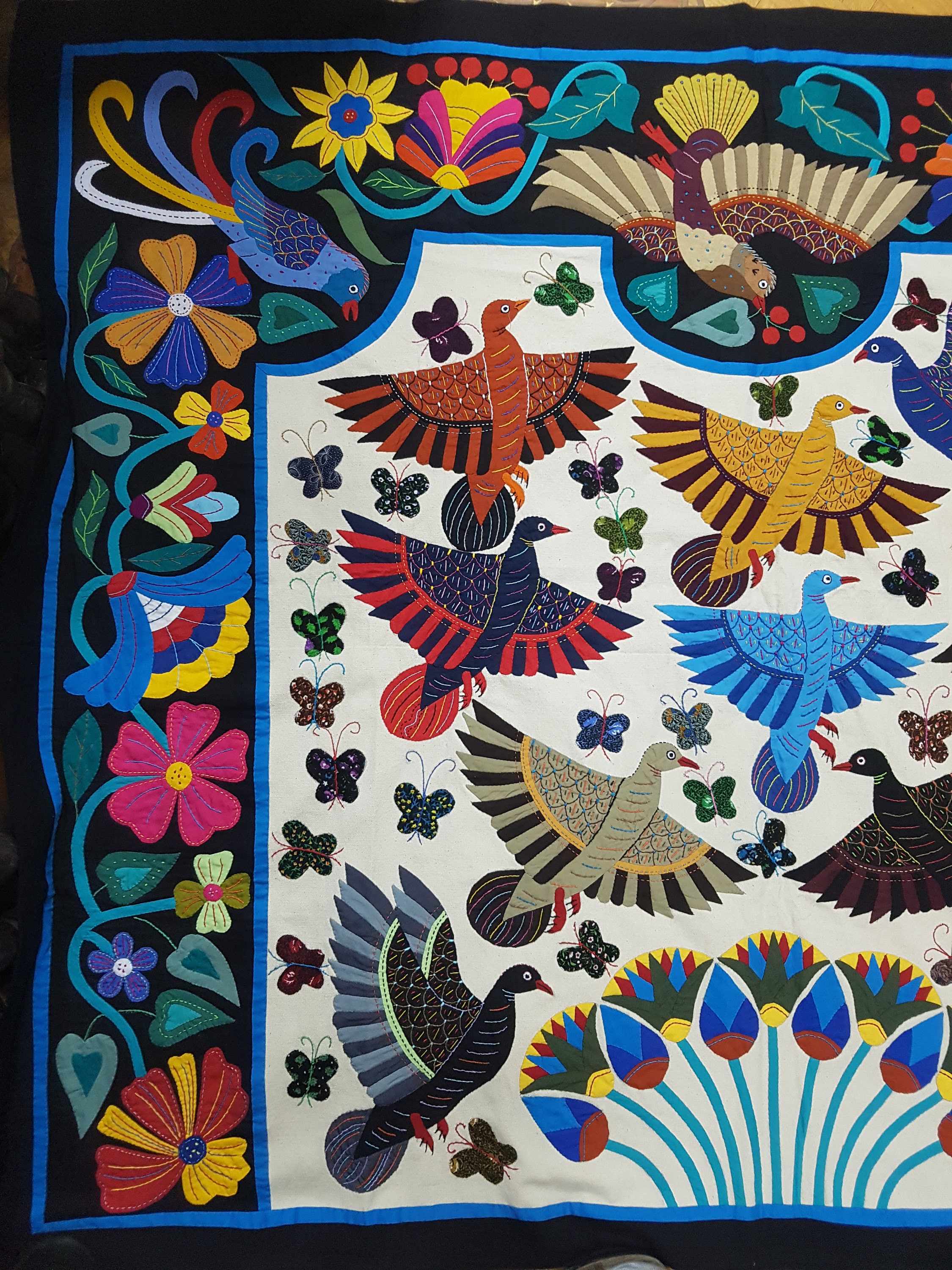 Fabulous and Ancient Floral Ducks W Awesome Butterflies Design-master ...