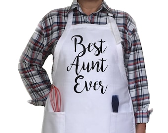 Best Aunt Apron - Etsy