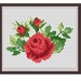Roses Counted Cross Stitch Pattern. PDF Instant Download. Nature. Decor ...