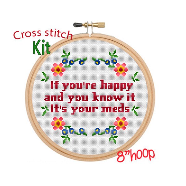 Funny Cross Stitch - Etsy Australia