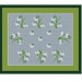 Snowdrop Tablecloth Centerpiece Counted Cross Stitch Pattern. PDF ...