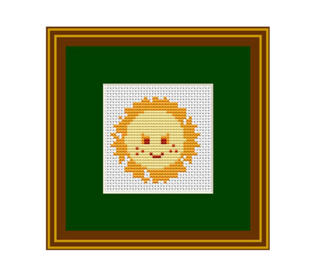 Sunshine. Cross Stitch Pattern. Counted Pattern. PDF Instant Download ...