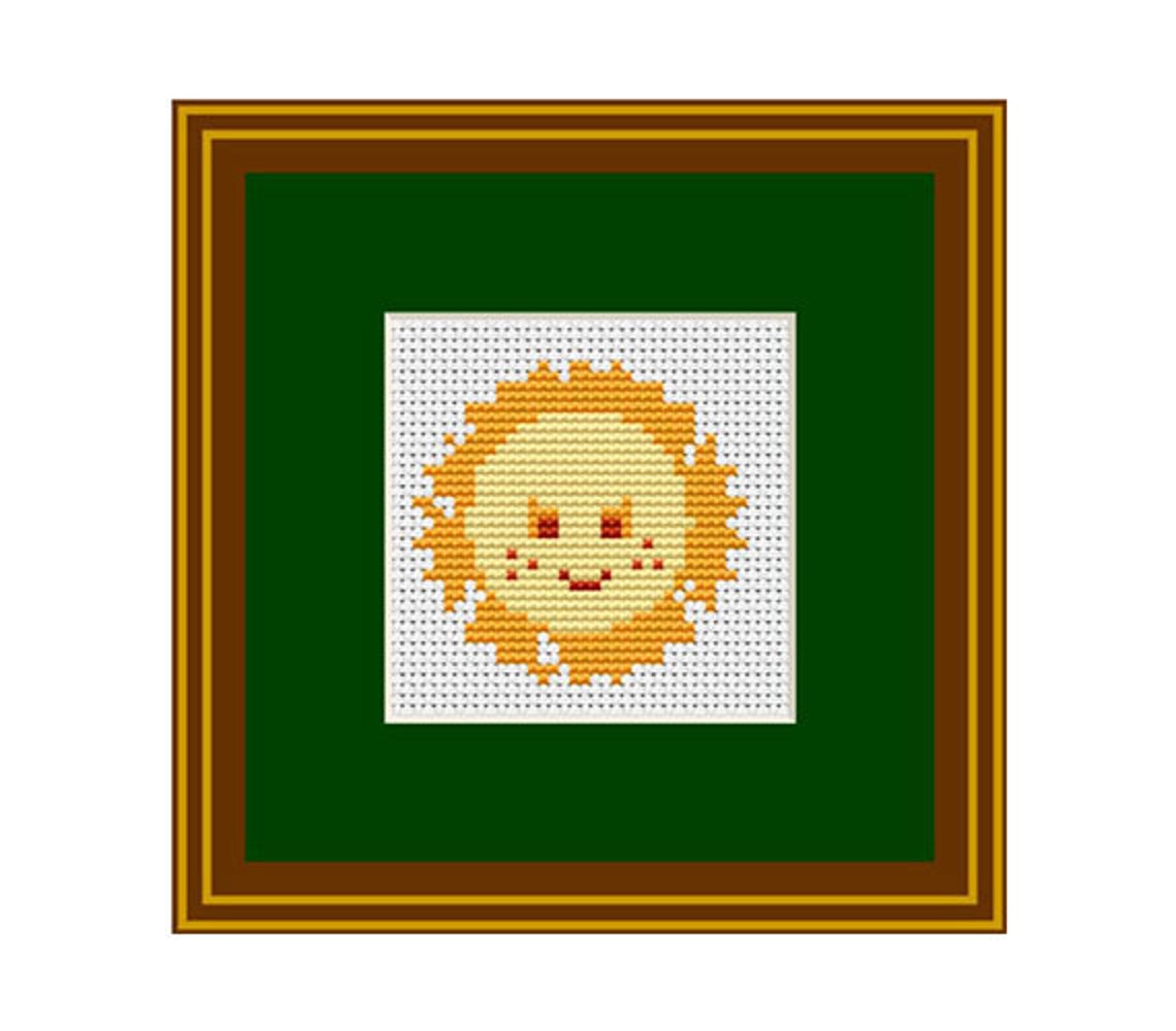 Sunshine. Cross Stitch Pattern. Counted Pattern. PDF Instant Download ...