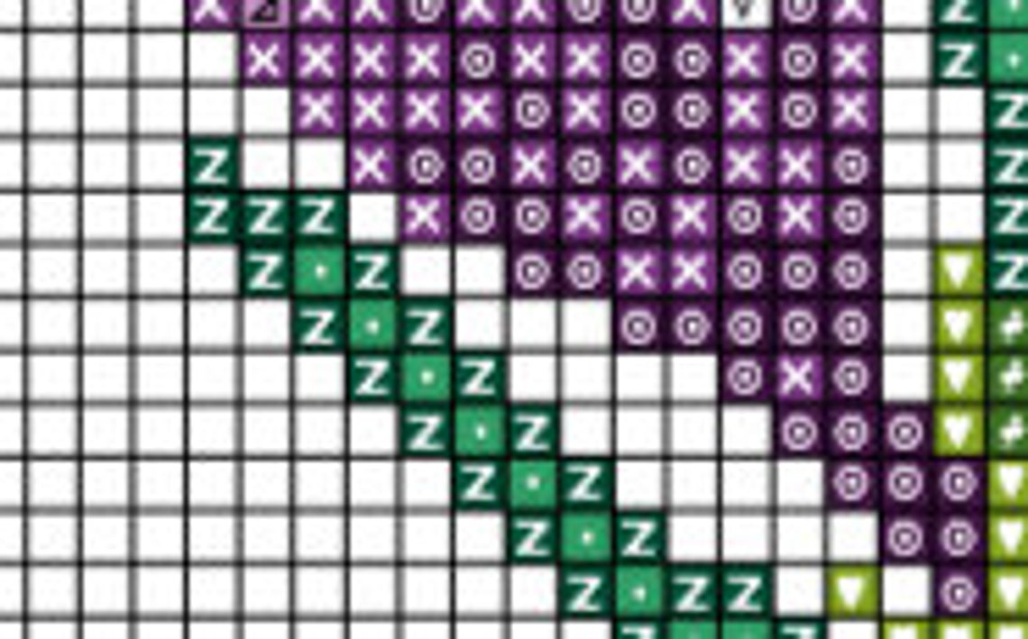 Crocuses Cross Stitch Pattern. Instant Download. Beginner - Etsy