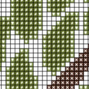 Instant Download Tree Cross Stitch Pattern. PDF Chart. Home Decor ...