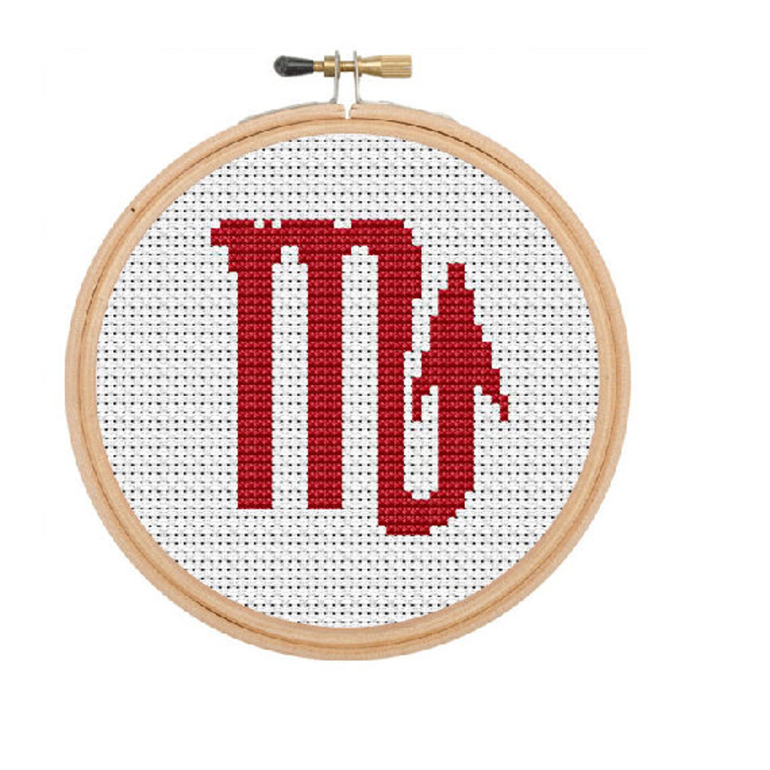 Scorpio Pattern. Zodiac Sign PDF Instant Download Counted Cross Stitch ...