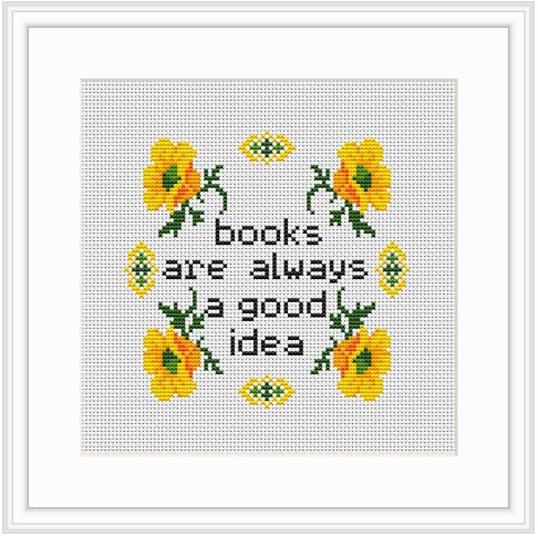 Books Are Always A Good Idea. Motivational Inspirational - Etsy