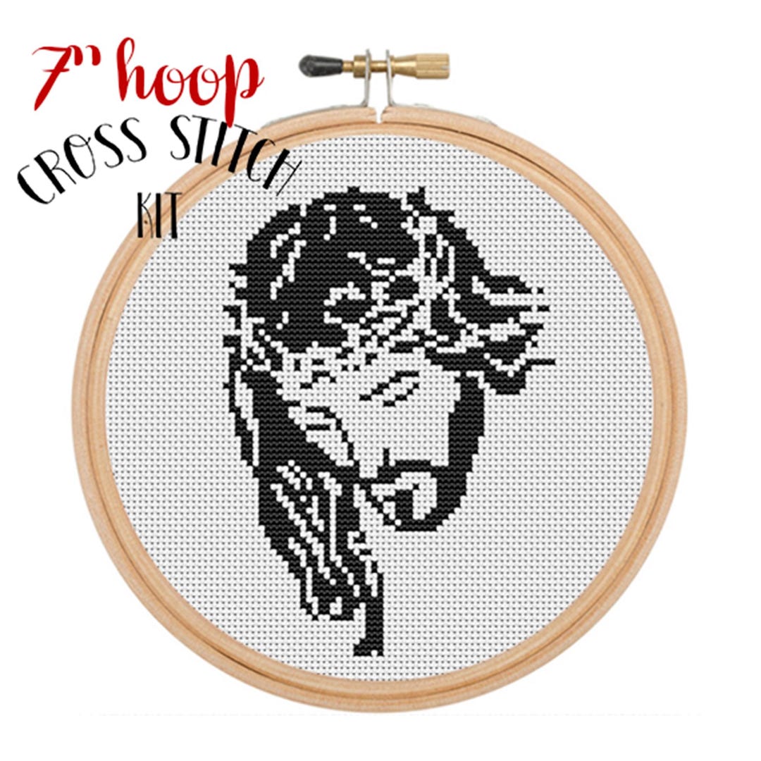 Jesus Christ Cross Stitch Kit. Jesus Cross Stitch Kit. Christian Cross ...