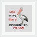 Disgruntled Pelican Cross Stitch Kit: Schitt's Creek Moira Rose Quote ...