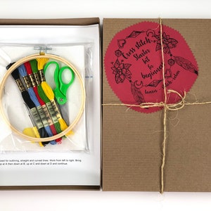 Cross Stitch Kit for Beginners Starter Kit for Beginners Cross Stitch ...