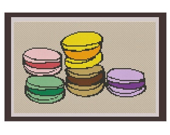 French Macarons Svg Dxf Eps Png Jpg Vector Art - Etsy