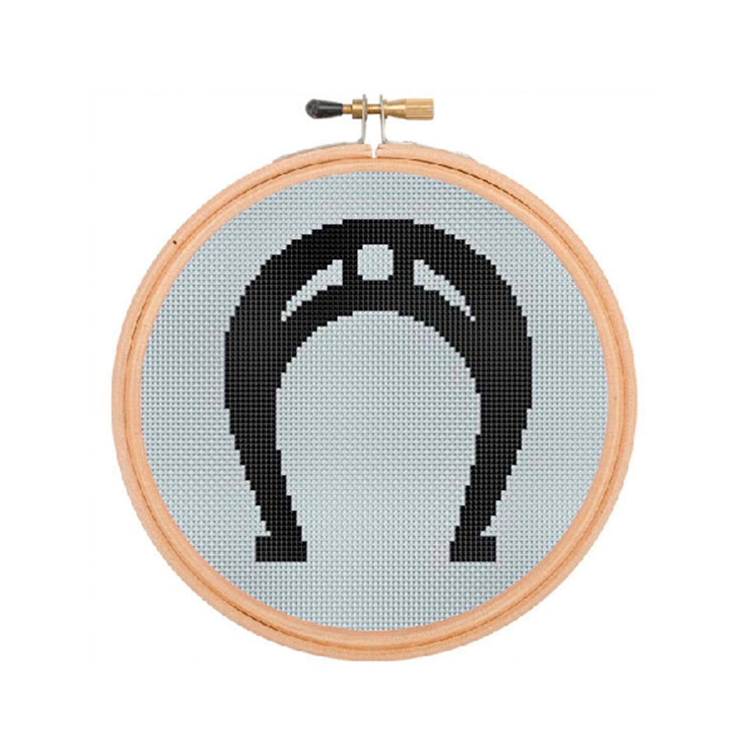 Horseshoe Counted Cross Stitch Pattern. Pattern. Sign PDF Instant ...